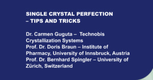 Single crystal generation - Technobis Crystallization Systems