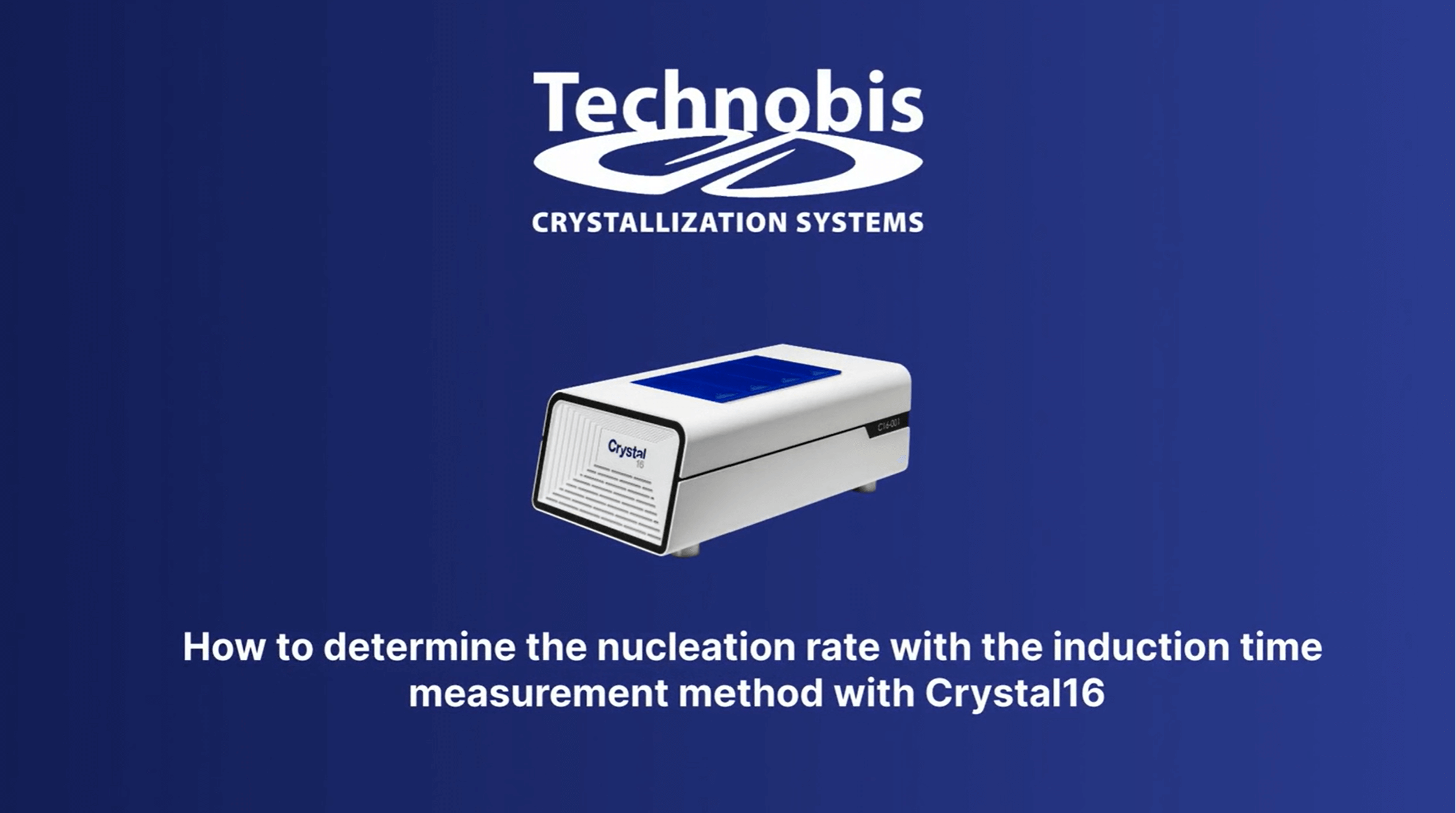 How to determine the nucleation rate with the induction time ...