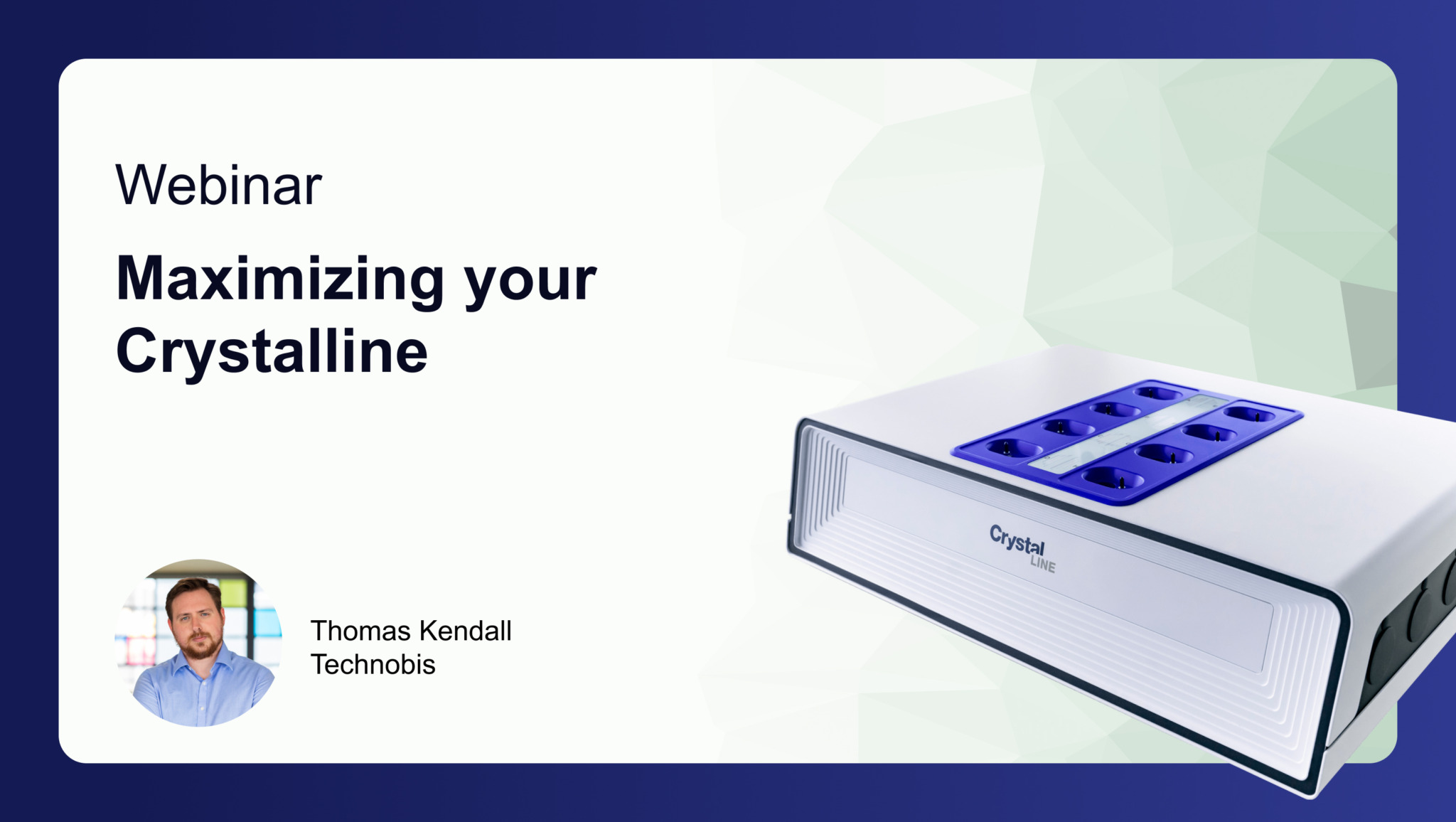 Webinars - Technobis Crystallization Systems